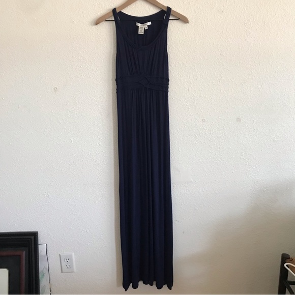 Max Studio | Dresses | Max Studio Navy Maxi Dress | Poshmark